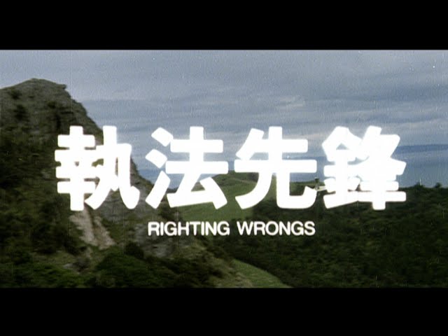 Righting Wrongs (1986) - Martial Arts & Action Entertainment